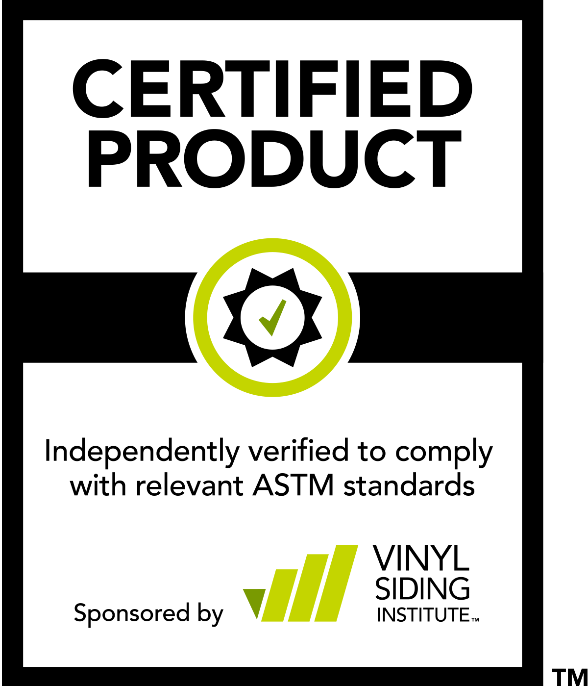 New Product Labeling Requirements - Polymeric Exteriors