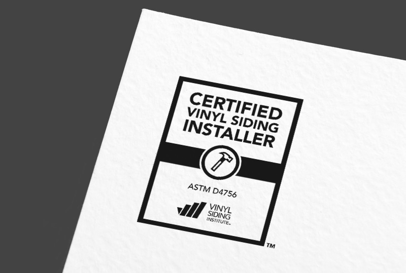 VSI Certified Installer Logo - Polymeric Exteriors