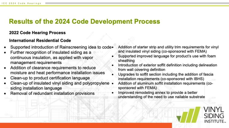 How Codes and Code Officials Will Help Our Industry - Polymeric Exteriors