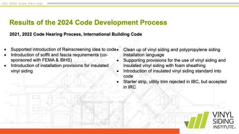 How Codes and Code Officials Will Help Our Industry - Polymeric Exteriors